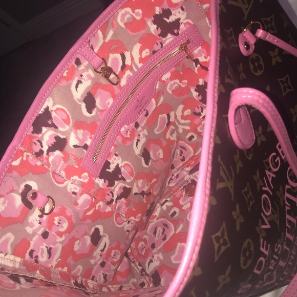 Louis Vuitton | Bags | Lv Limited Edition Rose Velours Monogram | Poshmark